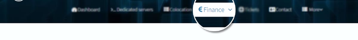 How to review and manage Finance | Worldstream