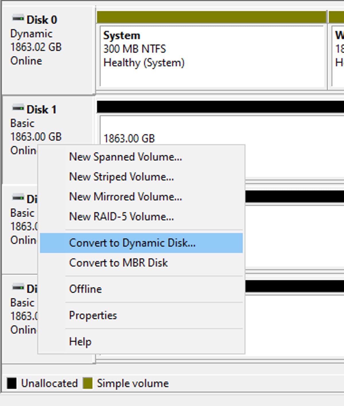 Windows Software RAID-0 | Worldstream
